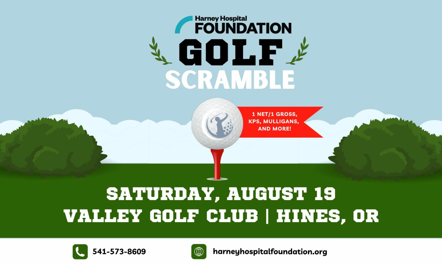 Foundation to host Golf Scramble - Harney District Hospital